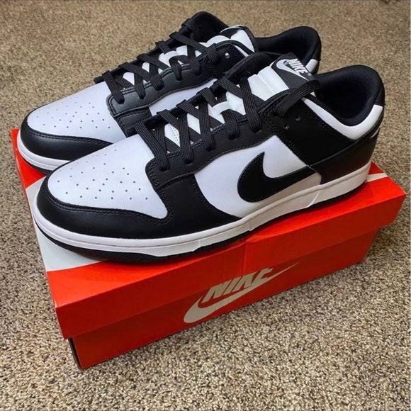 Nike | Shoes | Nike Dunk Low Retro Pandas | Poshmark